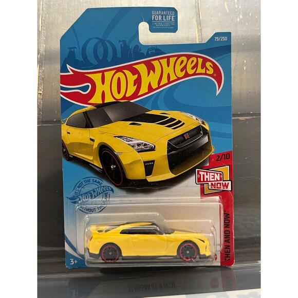 Toys | Hot Wheels 17 Nissan Gtr R35 Yellow | Poshmark